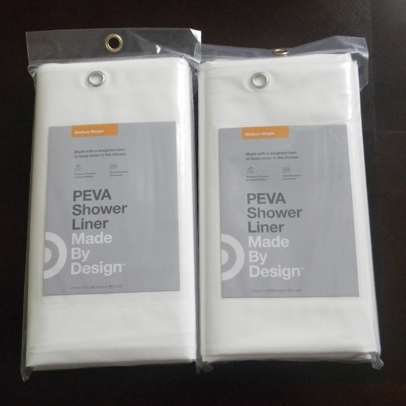 Made By Design | Bath | Pair Of Peva Shower Liners Medium Weight | Poshmark